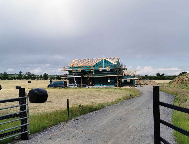 Timber Frame Homes | Closed Wall Panels | Timber Frame Ireland